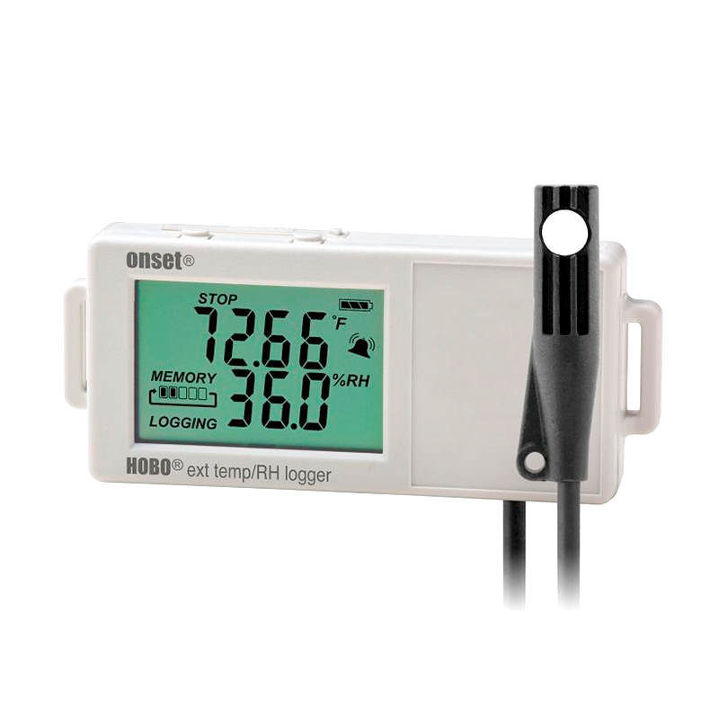Registrador de temperatura y humedad relativa sonda externa HOBO (UX100 ...