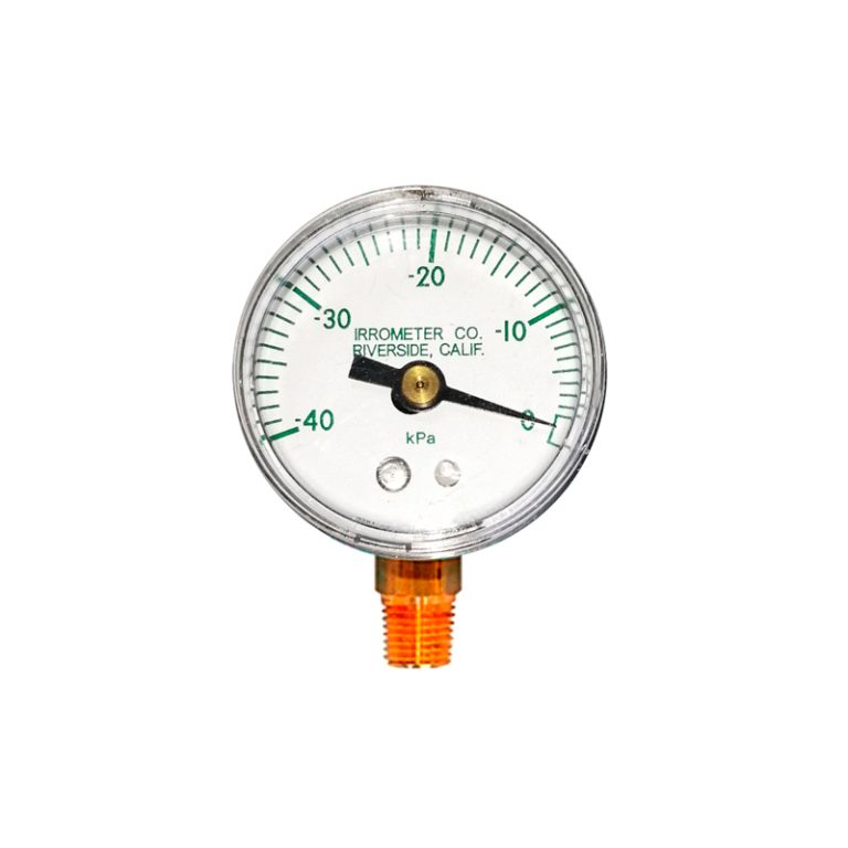 Vacuometro miniatura 0-40 cb IRROMETER (1008-MLT) - Laboratorio.pe