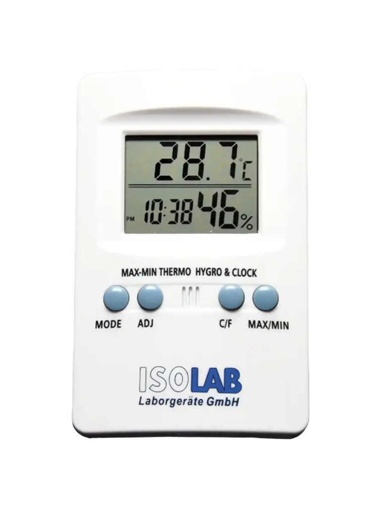 Termohigrometro -50/70 °c ISOLAB (060.03.001) - Laboratorio.pe